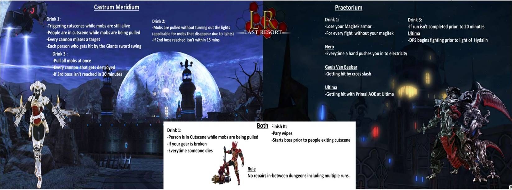 [DRINKING GAME] Last Resort! [CERBERUS] : r/ffxiv